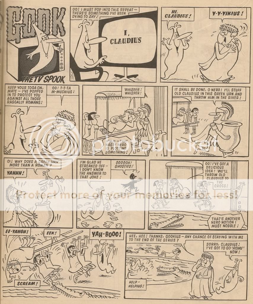 Gook the TV Spook artist? - Comics UK