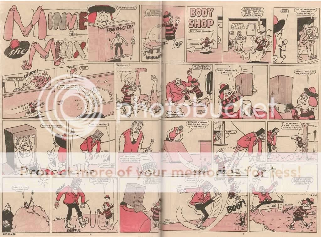 Comics UK • View topic - Ooyah! Punishment in the fun comics