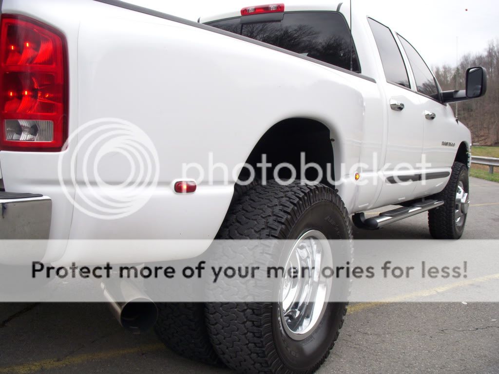 285/70/19.5 fitment on dually Mega Cab | Cummins Diesel Forum